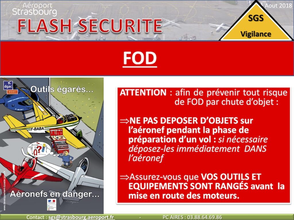 Flash Sécurité – FOD @ LFST – C.A.S.E.